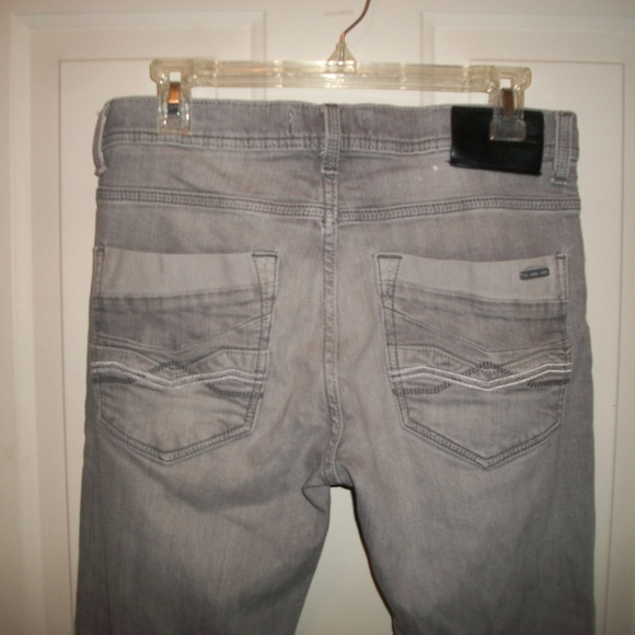 Point Zero | Jeans | Point Zero Gray Slim Straight Jeans 3 X 33 | Poshmark